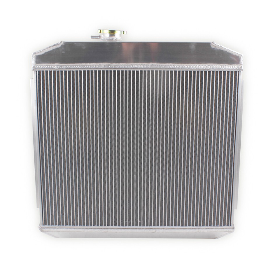3Row Radiator with Shroud Fan For Chevy 1955-1957 Nomad 150 210 Bel Air ...