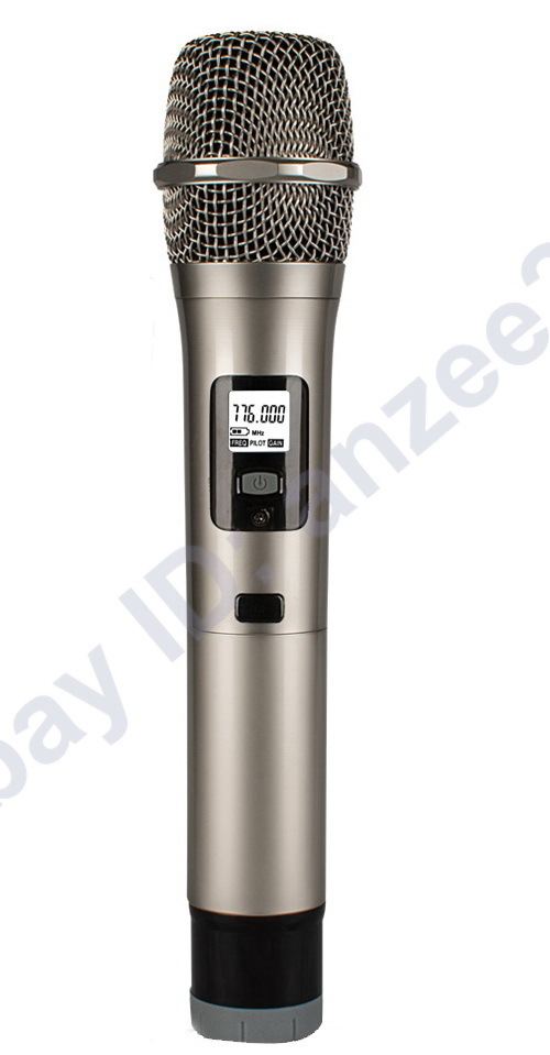 High-Class UHF Wireless Microphone System 2 Beige Headset 2 Dynamic ...