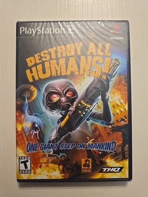 BRAND NEW! VINTAGE PS2 Destroy All Humans PlayStation 2 Brand New ...