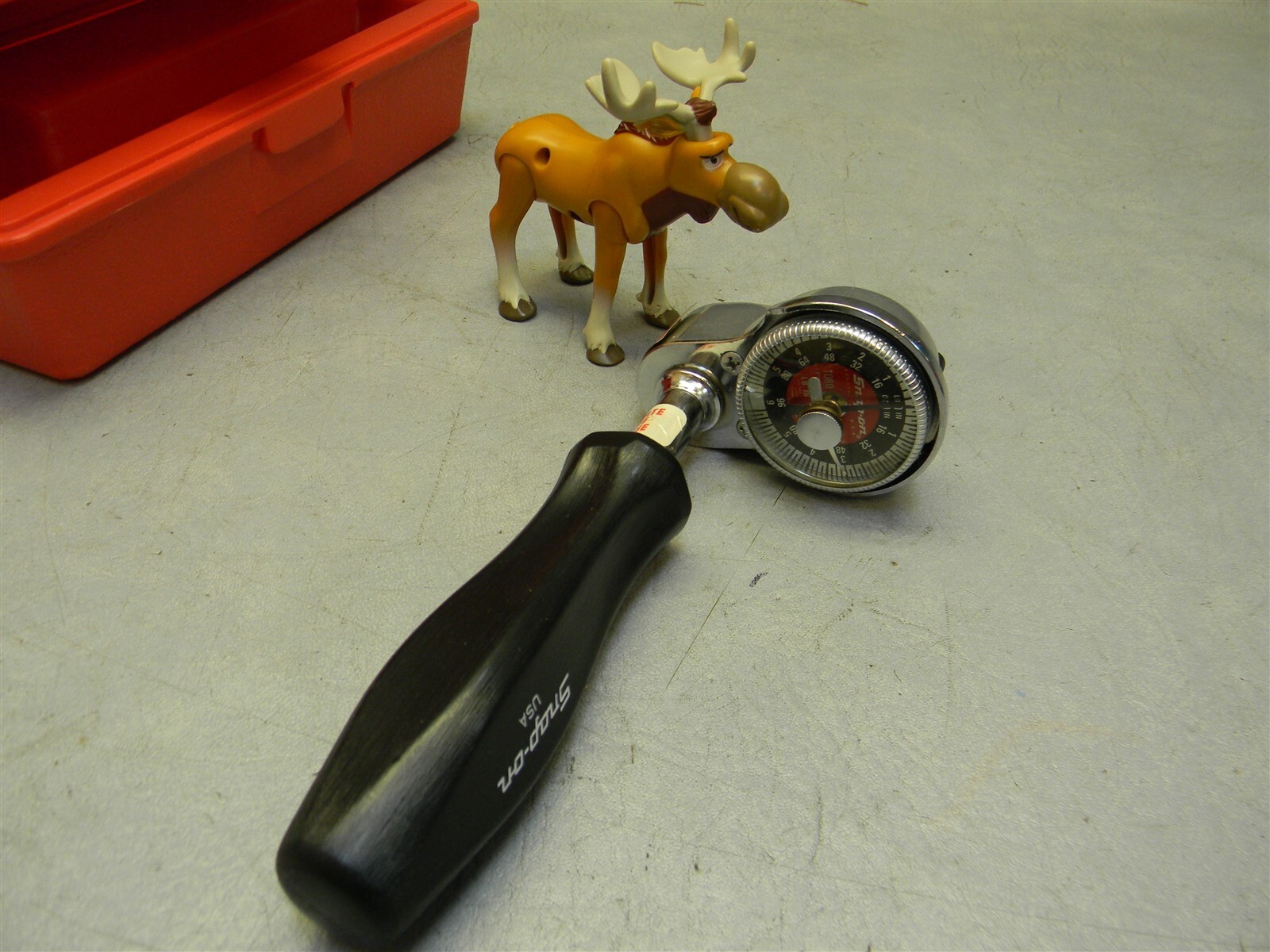 Snap-on TQS050FUA Torqometer Torque Driver 96 In-oz/6 In-lb for sale ...