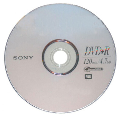 25 SONY Blank 16X DVD+R Plus R Logo Branded 4.7GB Disc in Paper Sleeves ...
