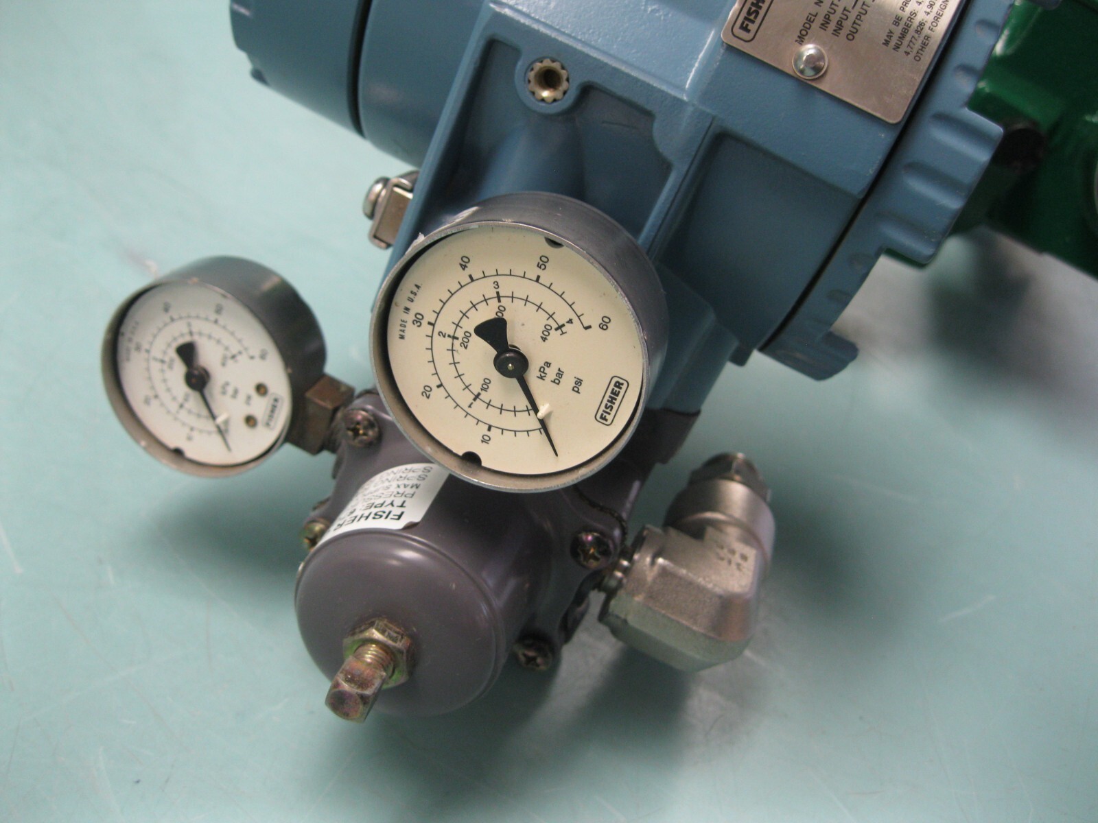 3" 150# Fisher Controls 8560 Butterfly Control Valve 1052 Actuator A9 ...