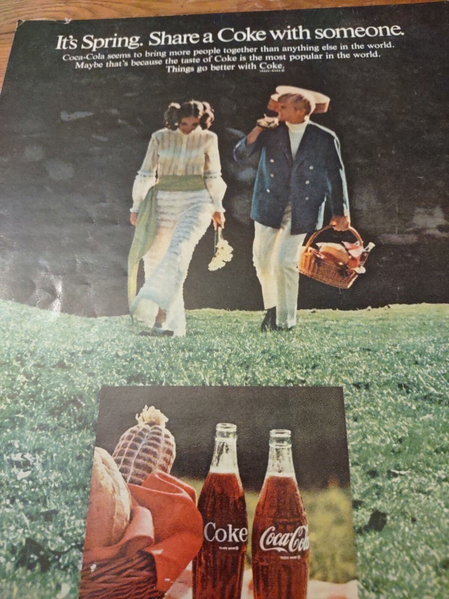 1970 Coca Cola Ads