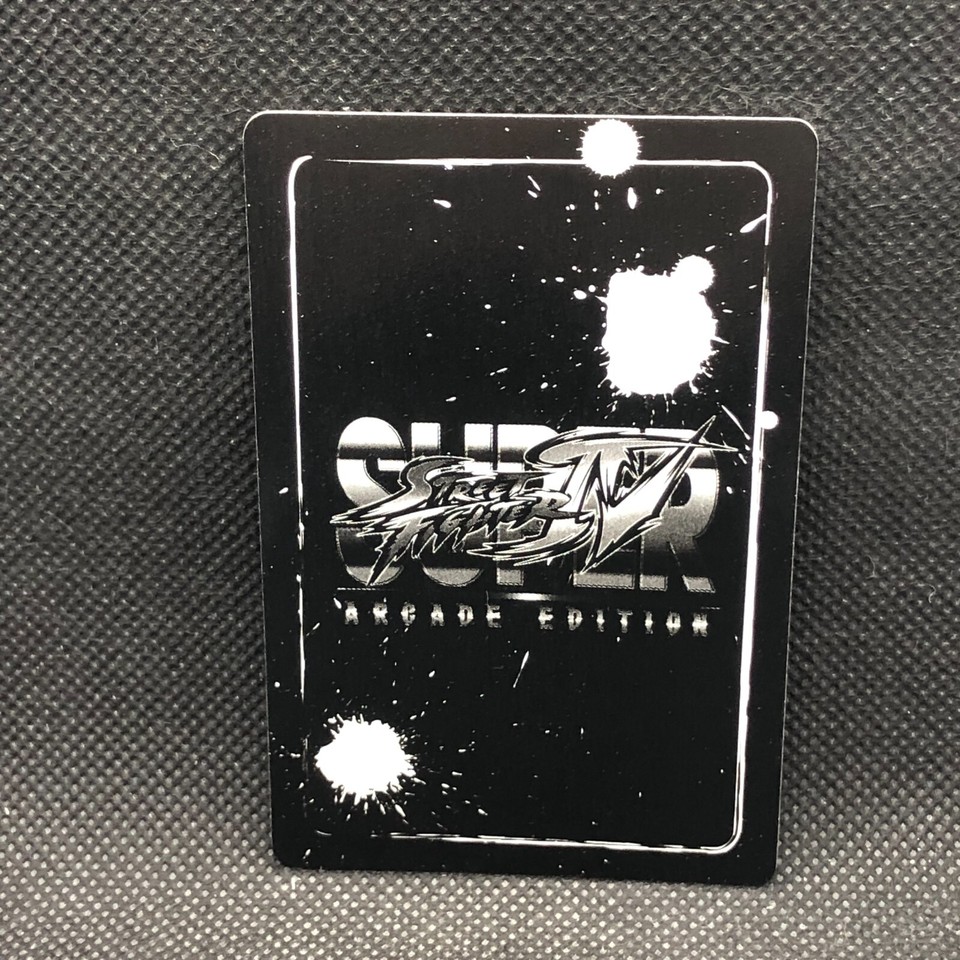 Chun Li Street Fighter 4 Playing Card Heart 7 Limited Edition CAPCOM ...