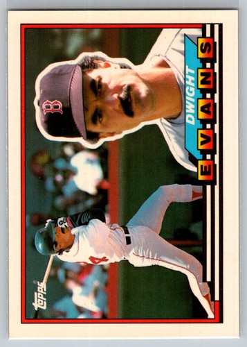 1989 Topps Big Baseball #193 Dwight Evans - Mid-grade - Boston Red Sox | eBay