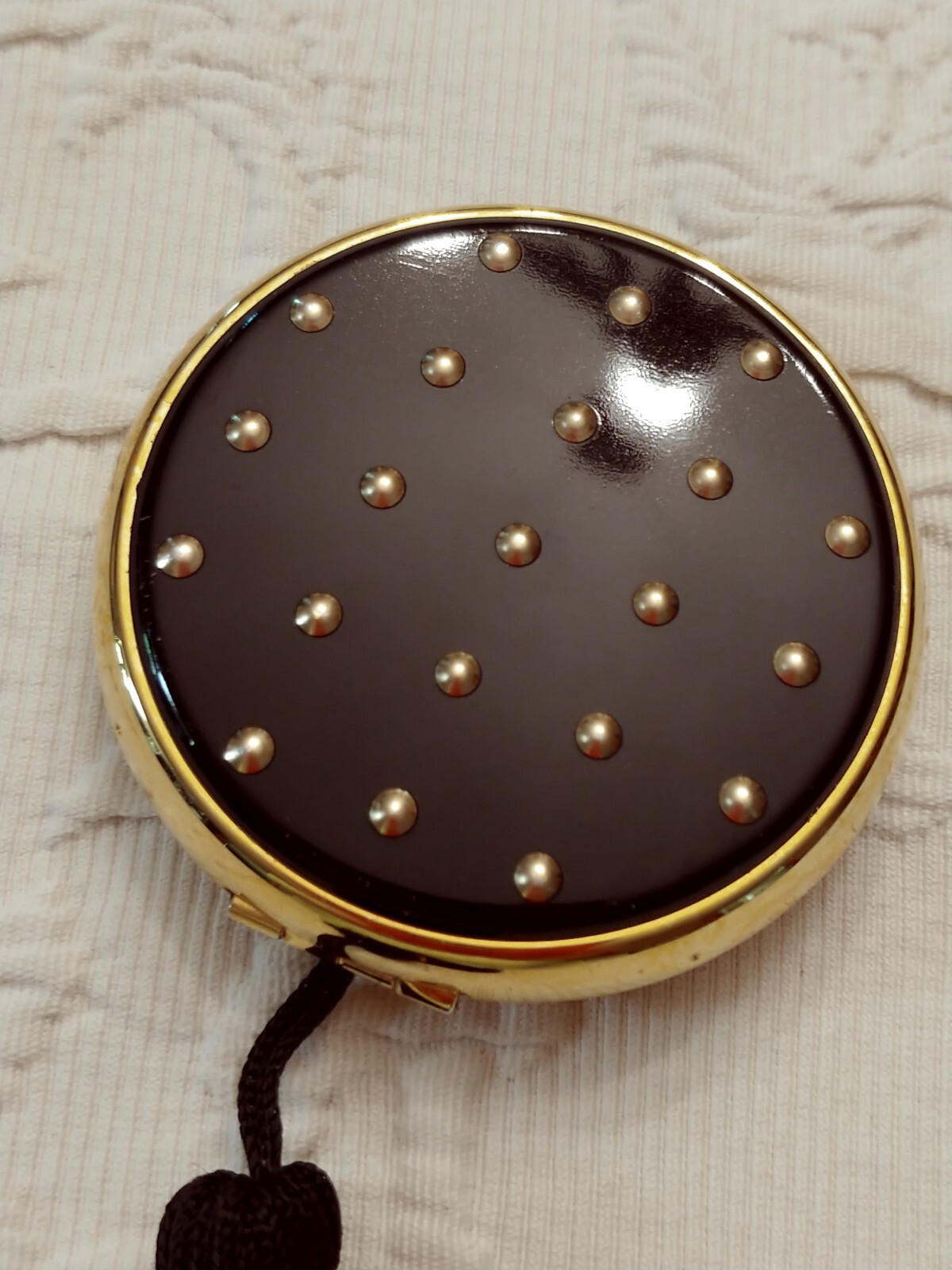 RARE VINTAGE LANCOME COMPACT with TASSEL | eBay