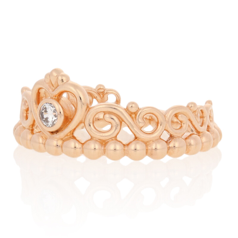 Pandora Rose My Princess Tiara Ring 925 Crown NEW Authentic 48 (US 4.5 ...