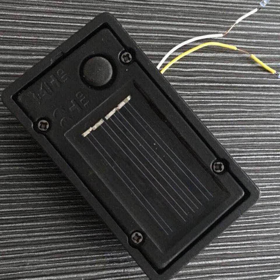 2x Rectangular Garden Solar LED Light Battery Box Replacement DIY Led ...