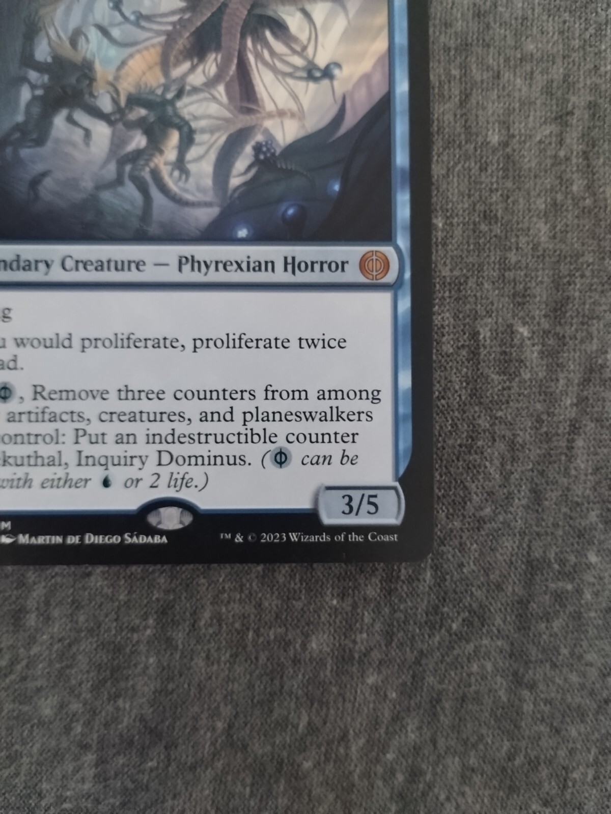 MTG 1X Tekuthal, Inquiry Dominus X1 Phyrexia: All Will Be One Magic ...