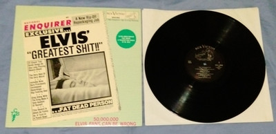 ELVIS PRESLEY Vinyl LP Record ELVIS' Greatest Sh*t SUX-005 with RX ...