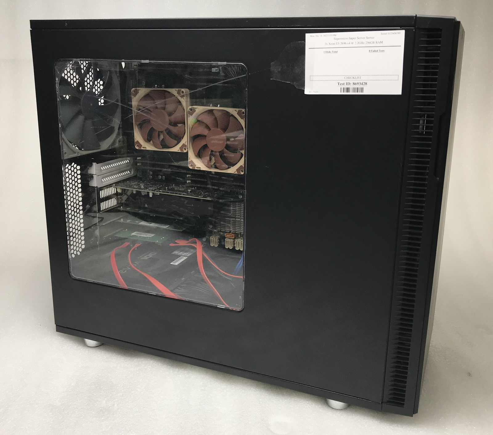 Supermicro Super Server BOOT 2x Xeon E5-2696v4 2.2Ghz 256GB RAM 256GB ...