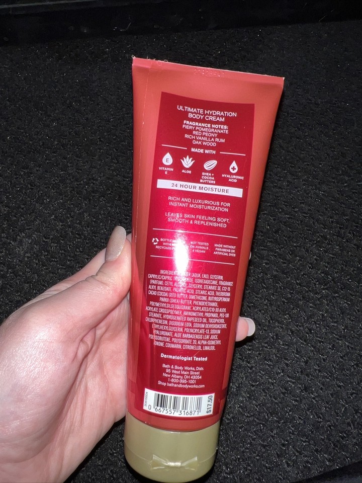 Bath & Body Works Forever Red Body Cream — 8oz Tube | eBay