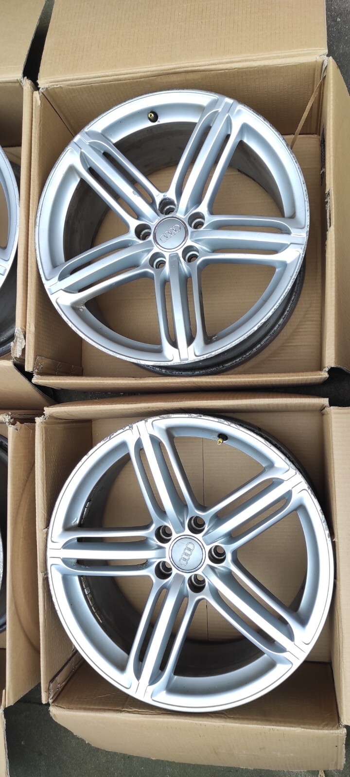 Genuine Audi A5 19inch Alloy Wheels Rims 8t0601025t Audi A5 8t 2007