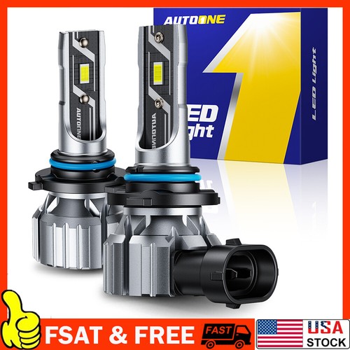E3 9005 HB3 LED Headlight Super Bright Bulbs Kit HIGH/LOW Beam 6500K ...