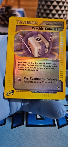 Pokémon TCG Psychic Cube 01 Aquapolis 132/147 Reverse Holo Uncommon | eBay