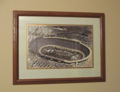 NASCAR Bristol Motor Speedway Race Day Framed Picture 25" x 19-1/2 ...