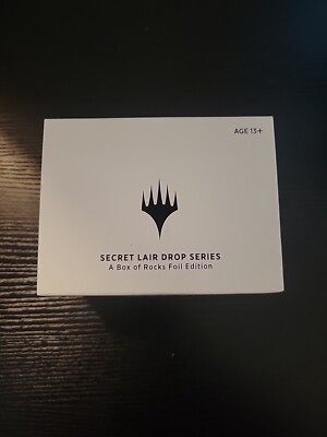 Magic the Gathering Secret Lair A BOX OF ROCKS Sealed | eBay