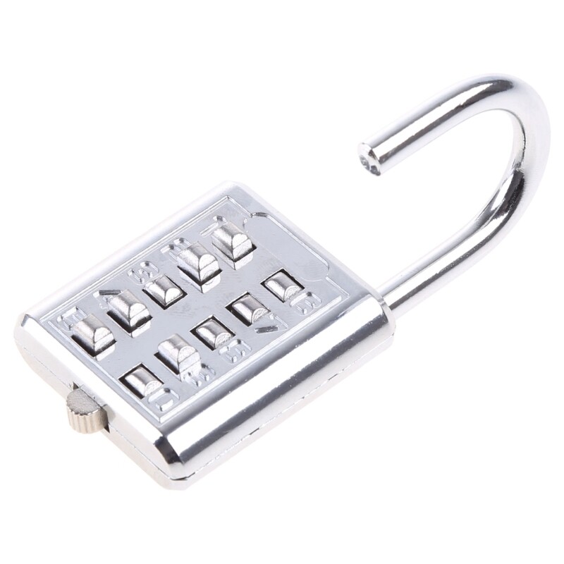 Weatherproof Padlocks 5 Digit Code Password Lock Portable Luggage ...