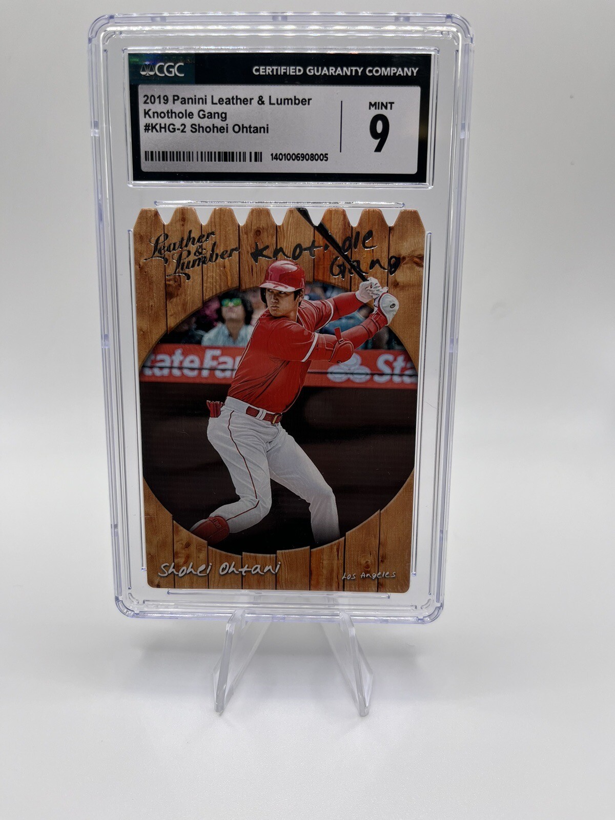 2019 Panini Leather & Lumber - Knothole Gang #KHG-2 Shohei Ohtani for ...