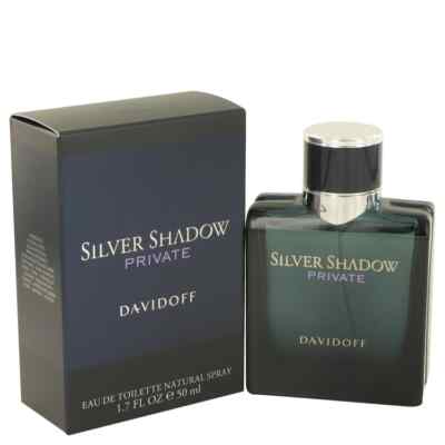Davidoff Silver Shadow PRIVATE EDT Spray 50ml GENUINE Perfume Sealed ...
