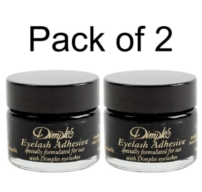 Dimples Waterproof Strong False Eyelash BLACK Glue Individual Adhesive ...