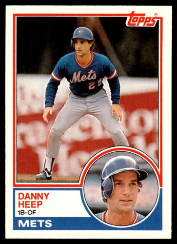 1983 Topps Traded Danny Heep New York Mets #41T | eBay