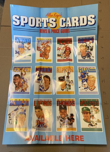 Allan Kaye’s News & Price Guide VTG 1992 Poster NEW 36’x25’ | eBay