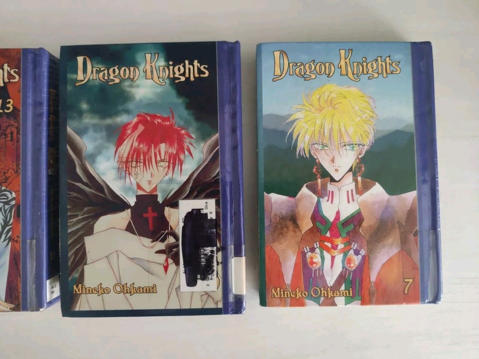 Lot Of 4 - Dragon Knights Manga RARE Hardcover Library Editions | eBay