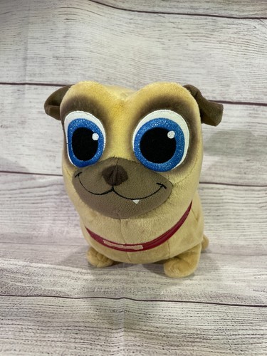 Disney Store Puppy Dog Pals ROLLO the Pug PLUSH 10" Stuffed Animal | eBay