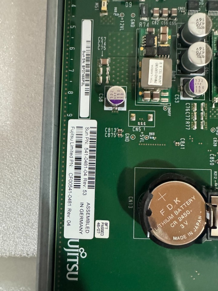 Sun Fujitsu 541-0481-04 System Control Facility Unit Cf00541-0481 | eBay