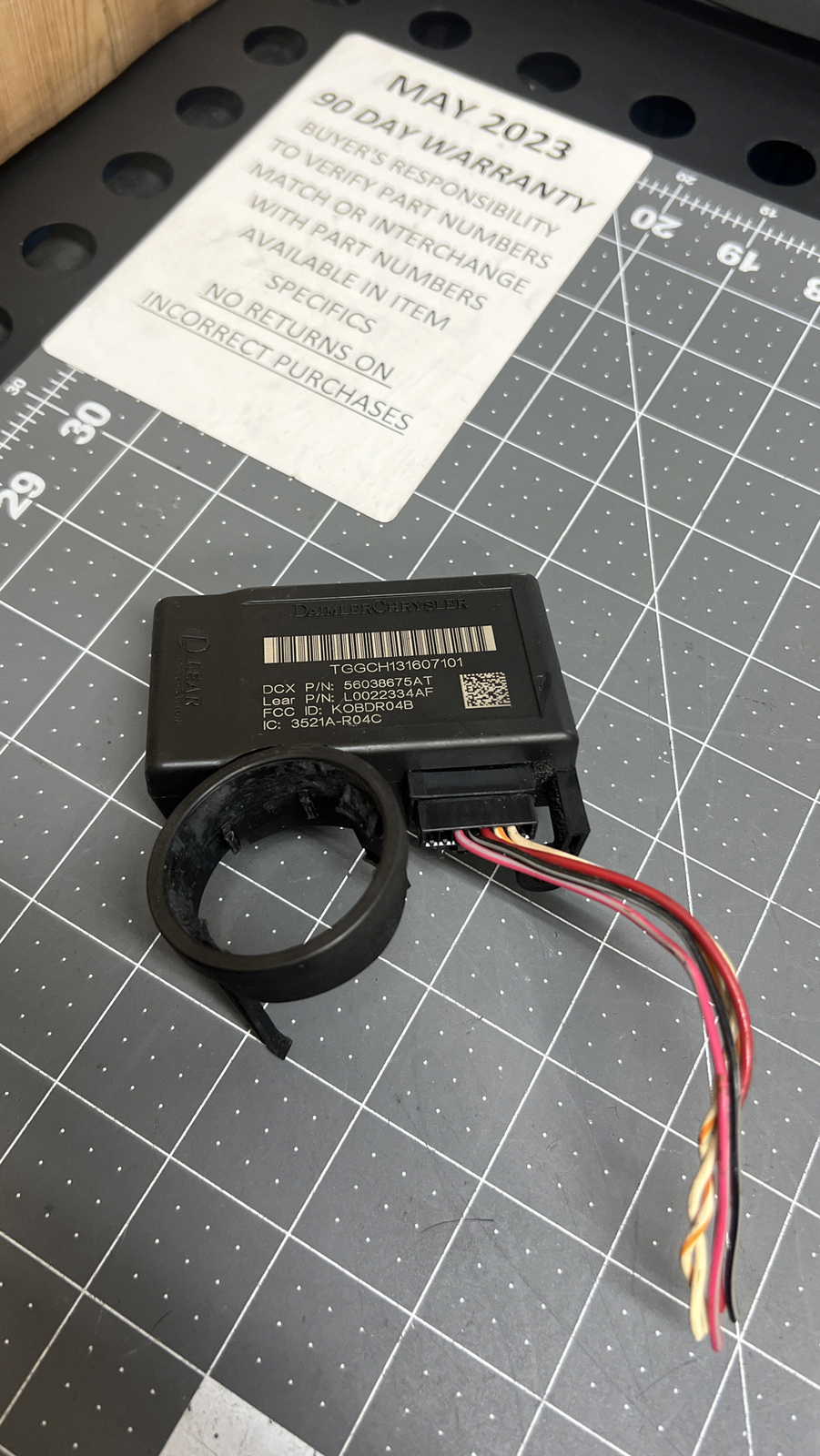 2004+Dodge+Durango+Skim+Module+Transceiver+Immobilizer+56038675AT+OEM ...