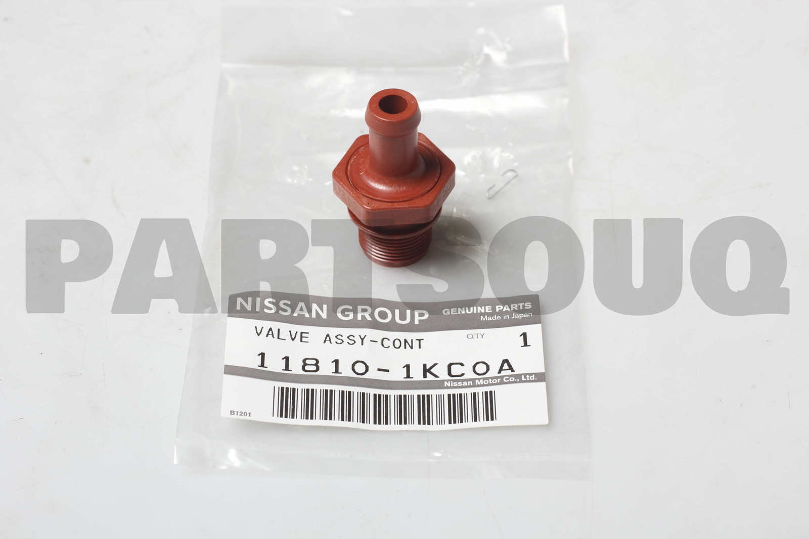 118101KC0A Genuine Nissan POSITIVE CRANKCASE VENTILATION VALVE 11810 ...