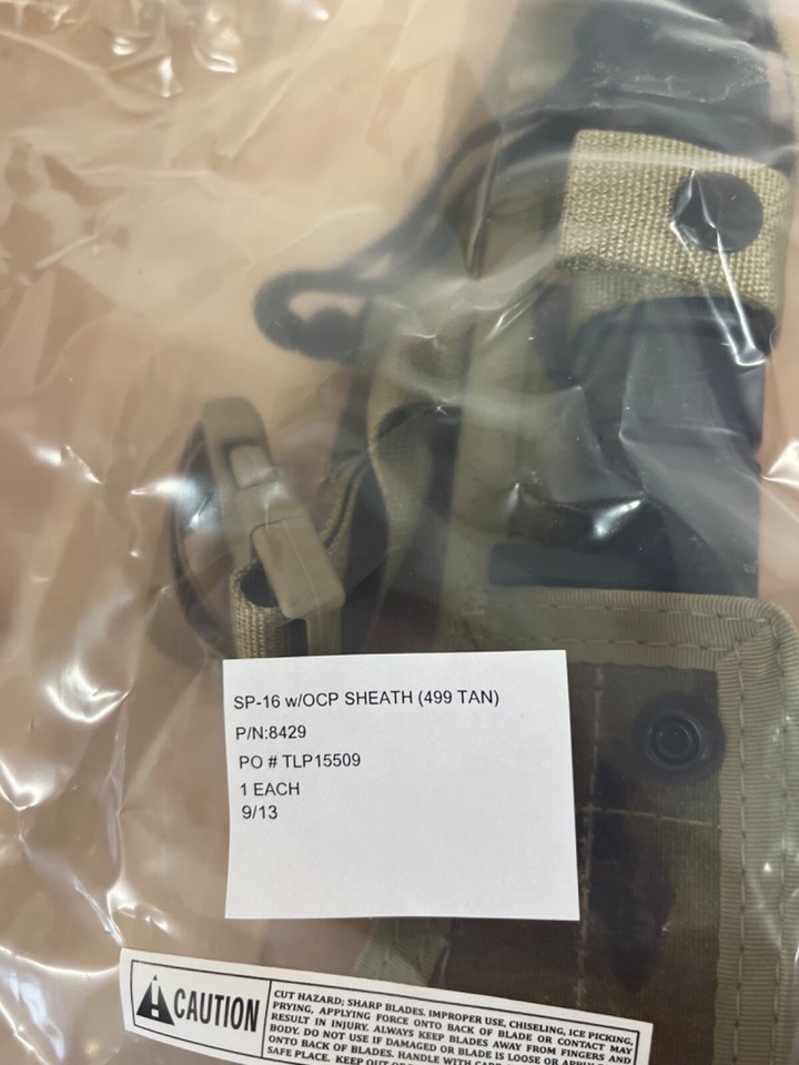 Ontario Spec Plus SP16 SPAX Axe Survival Tool & Camo Scabbard | eBay