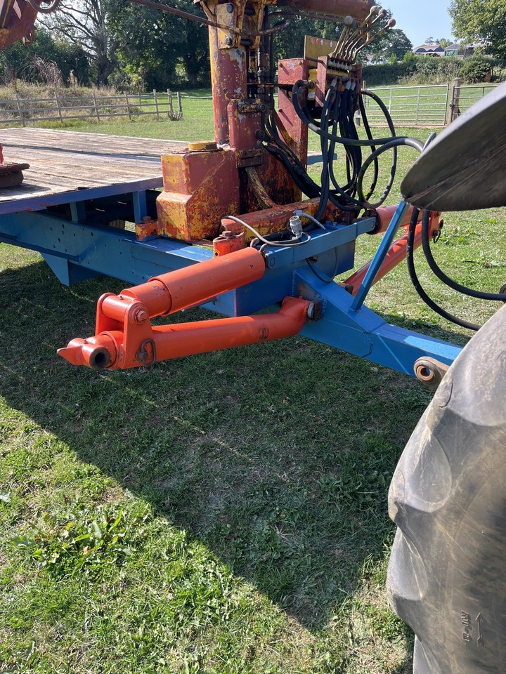 Tractor Hiab Crane trailer | eBay UK