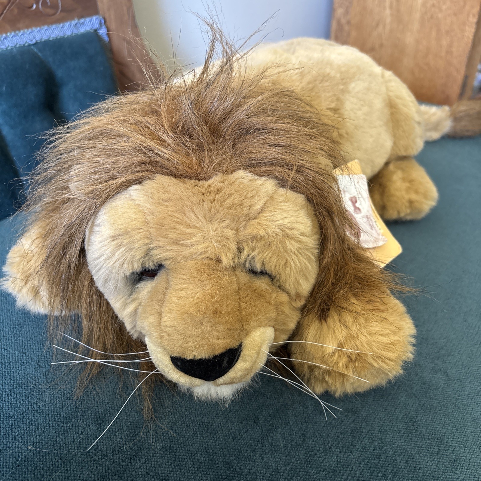 Dakin 22" Lou Rankin Friends Maximilian Brown Lion Stuffed Plush Animal ...