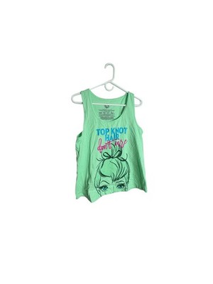 Disney Tinkerbell Women Tank Top Green M | eBay