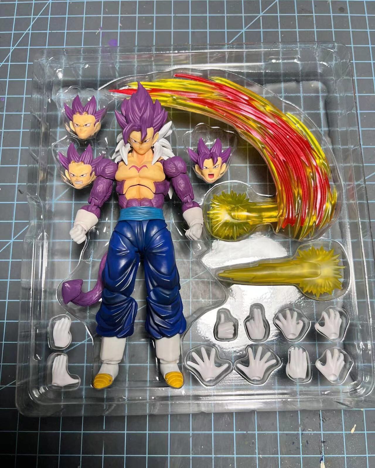 CUSTOM S.H. Figuarts Dragonball SHF ultra ego vegeto | eBay