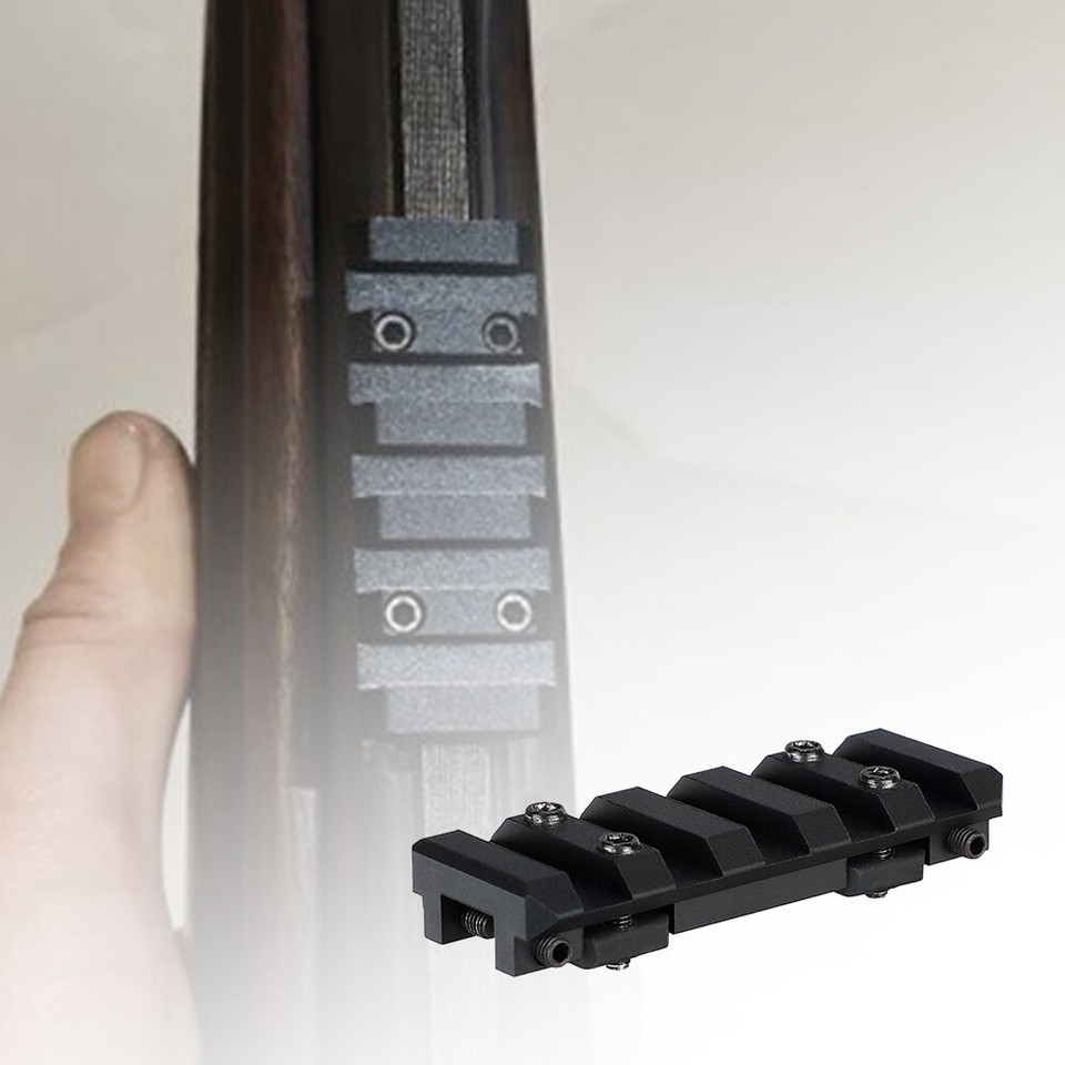 US Hunting Rifle Shotgun Ventilated Rib for 20mm Picatinny Rail Scope ...
