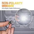 1156 7506 LED Running Daytime Light DRL Lamps 6000K Cool White Super ...