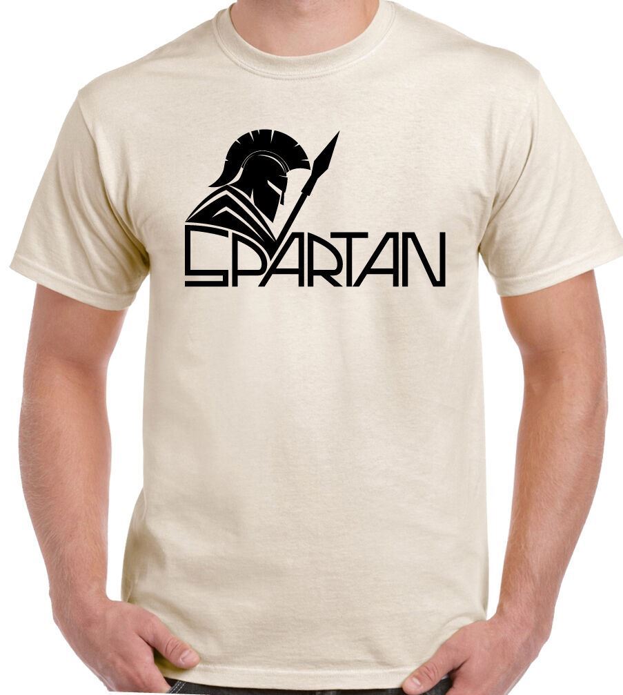 SPARTAN T-Shirt Mens Training Top Gym MMA Boxing Muscle Weightlifting ...