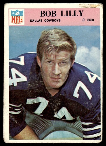 1966 PHILADELPHIA BOB LILLY DALLAS COWBOYS #60 | eBay