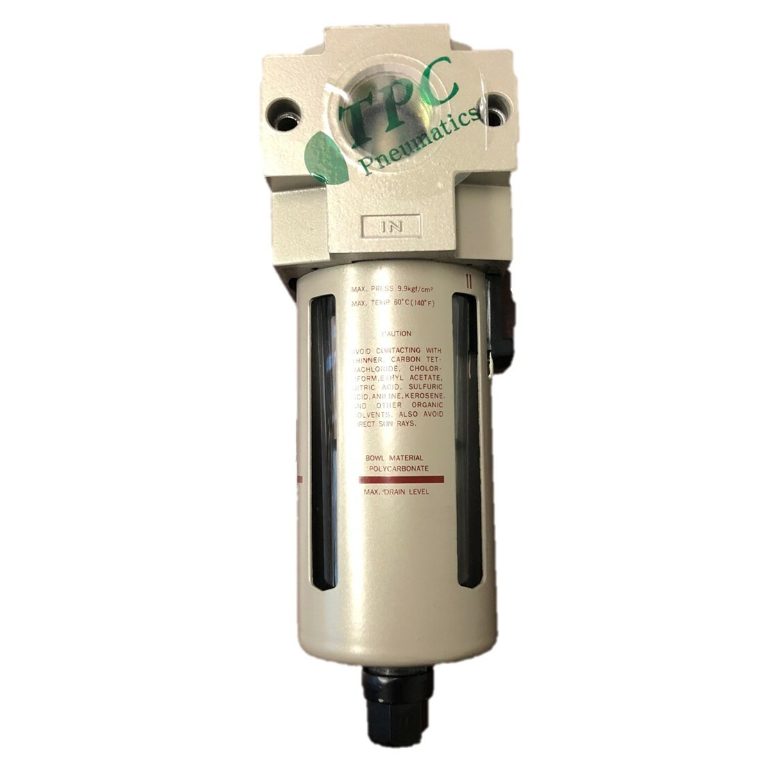 TPC Air Particulate Filter 5um 3/4" NPT Auto Drain UPF5000-06D for sale ...