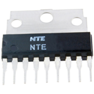 NTE Electronics NTE7052 IC - 3W MONO BTL AUDIO AMP 9-LEAD SIP VP = 11V ...