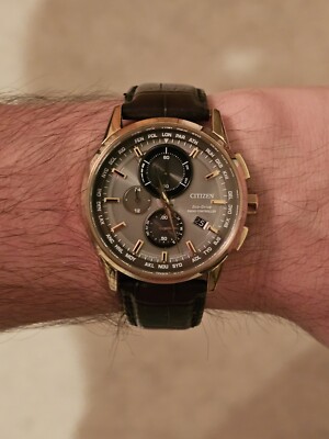 Citizen Eco-Drive H804-S099412 Day Date Radio controlled Watch | eBay