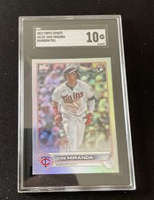 Jose Miranda Baseball Trading Card Checklist