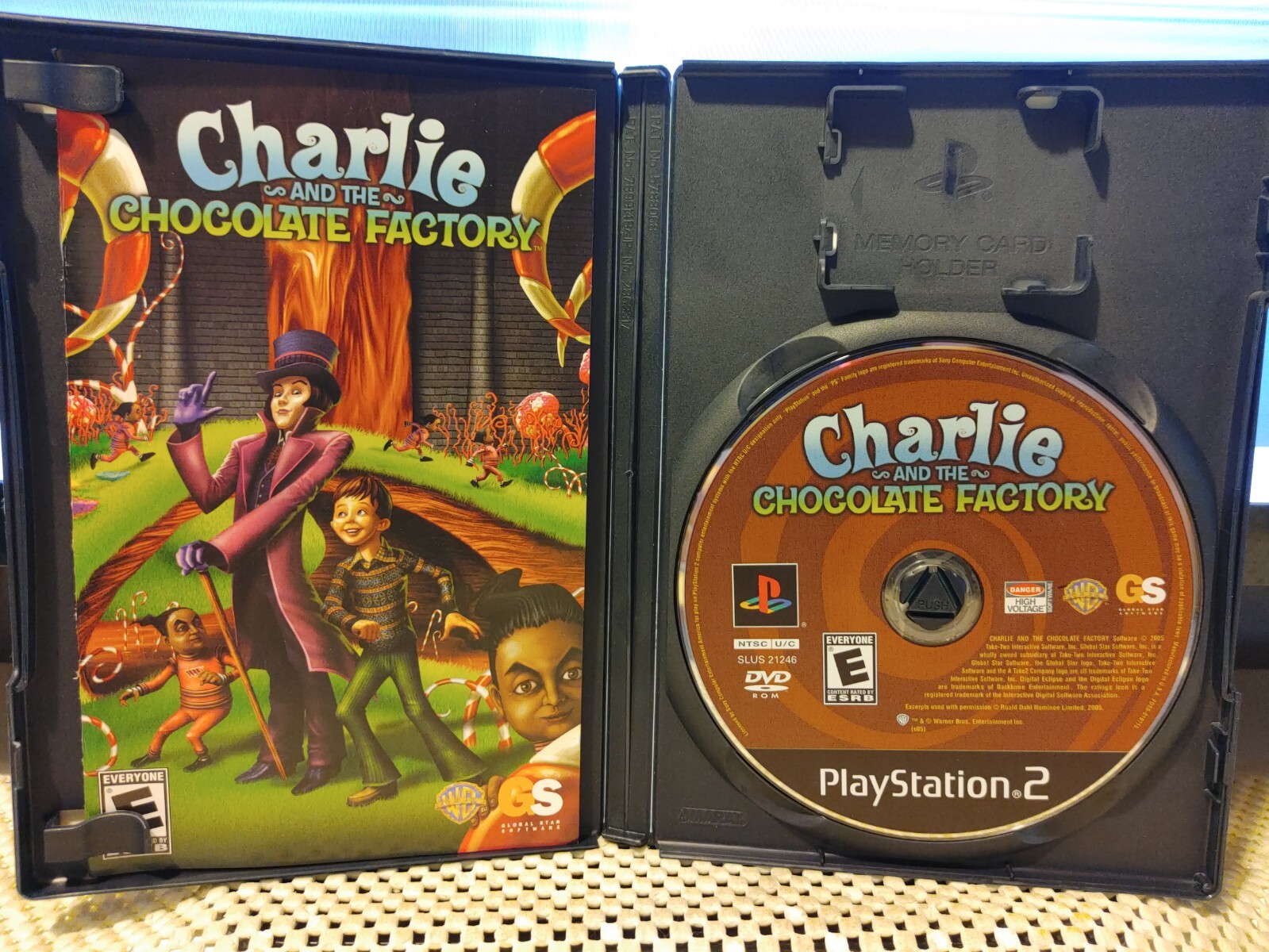 Charlie and the Chocolate Factory PS2 (PlayStation 2, 2005) Complete ...