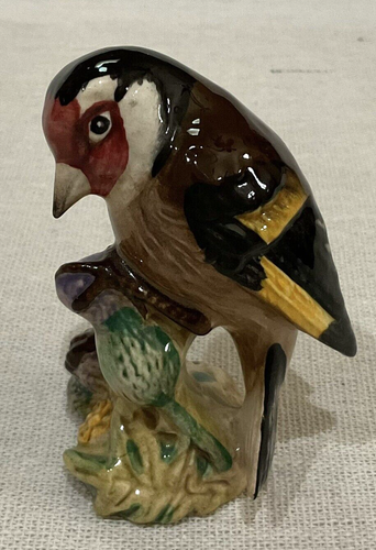 Vintage Beswick Goldfinch Porcelain Bird Figurine Made England #2273 | eBay