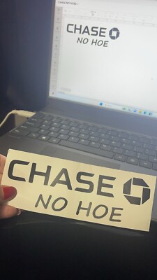 PICK YOUR COLOR Vinyl Car Decals - Window Decal Chase No Hoes | eBay