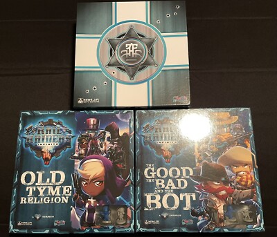 Rail Raiders Infinite Kickstarter Ed W/ Both Expansions Ninja Division ...