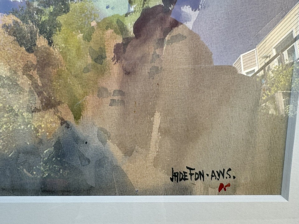 Jade Fon Original Painting California Modern Art Telegraph Hill San ...